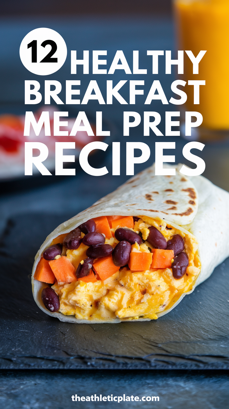 12 Healthy Breakfast Meal Prep Recipes for Busy Weekdays